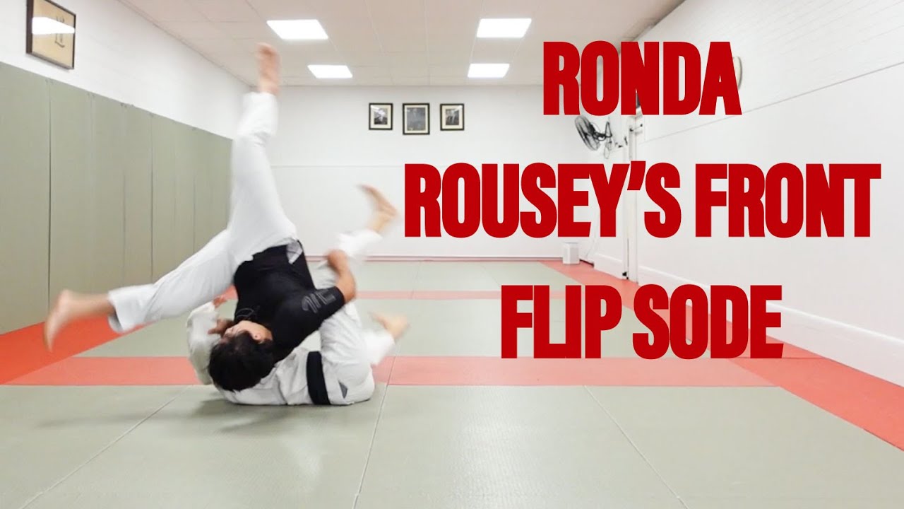 Ronda Rousey Judo Front flip Sode - YouTube