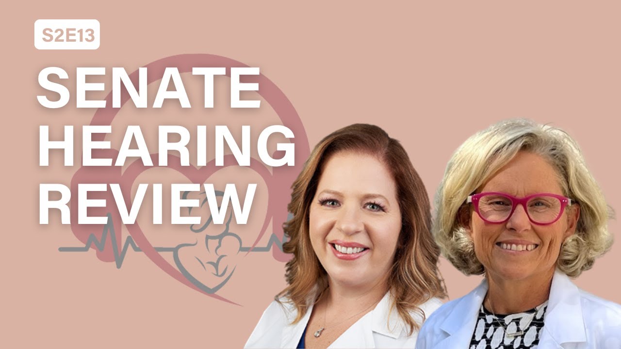 Reviewing the Senate HELP Committee Hearing | Dr. Christina Francis and Dr. Susan Bane - YouTube