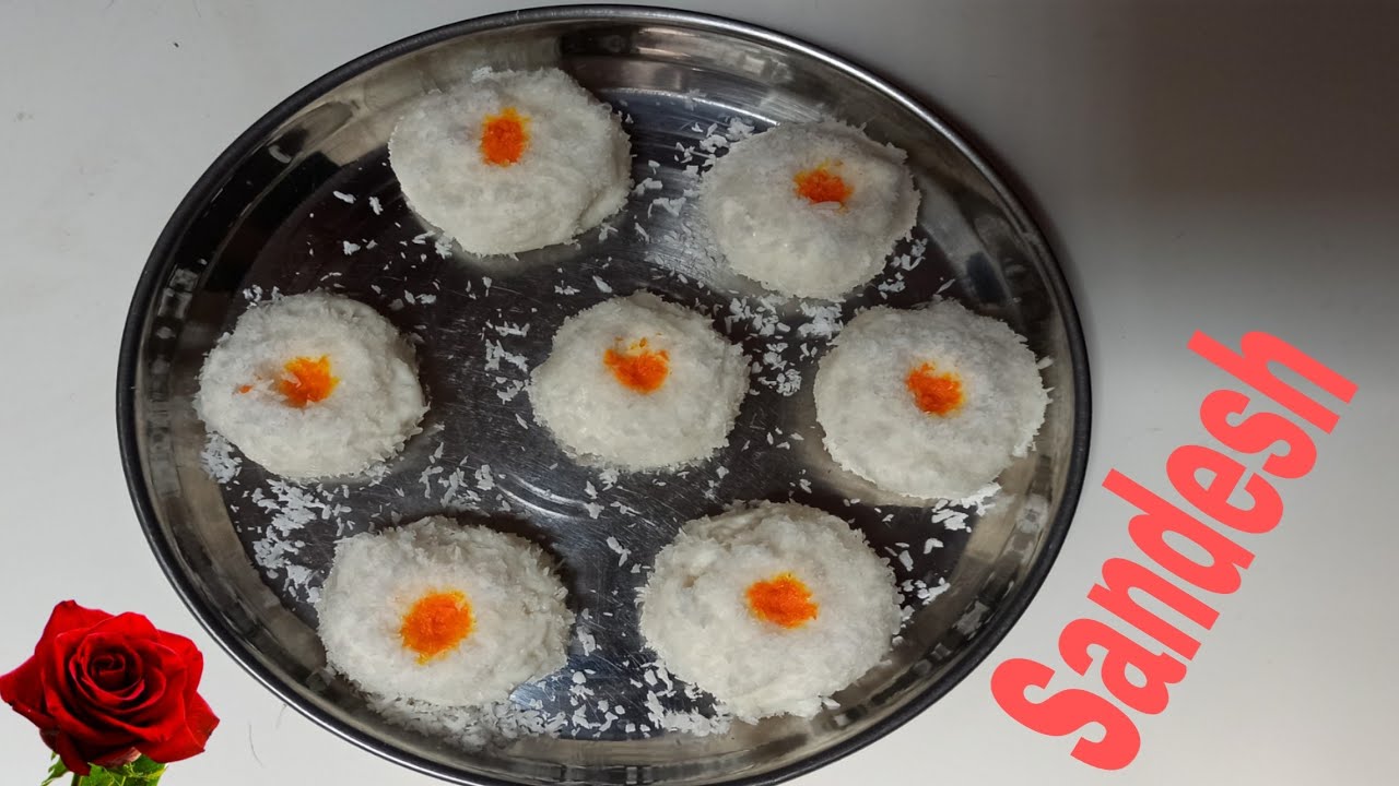Sandesh |Bengali sweet | How to make Sandesh|How to make bengali sweet ...