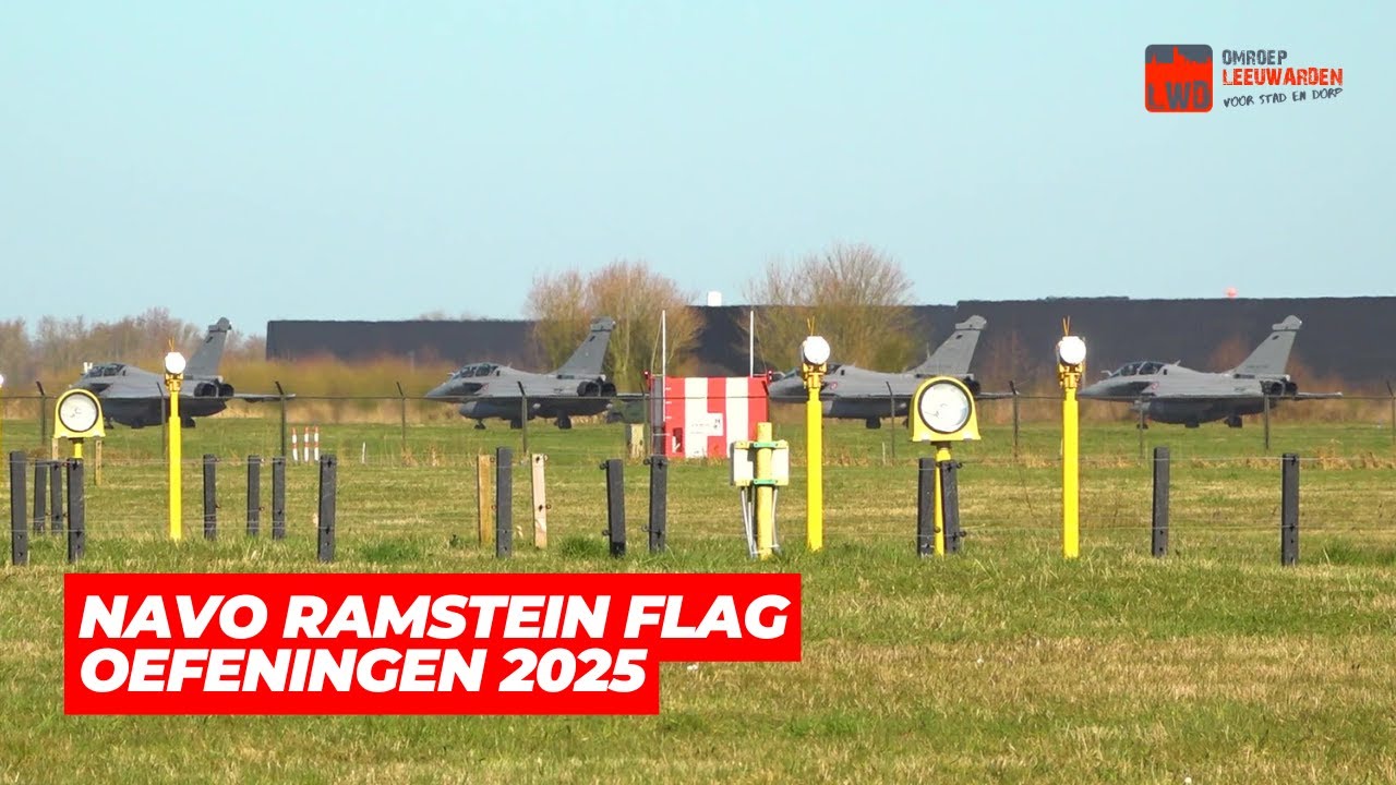 Vliegtuig-spotters tijdens NAVO Ramstein Flag oefeningen - YouTube