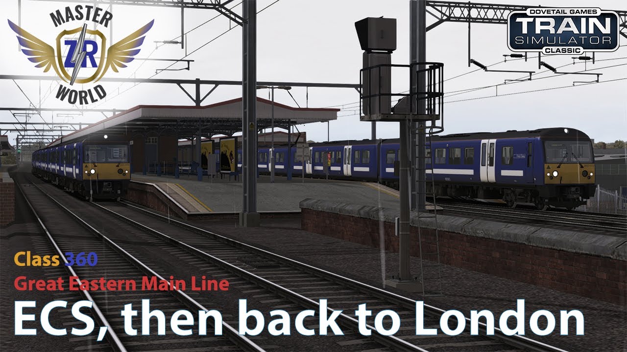 2W61 Shenfield to London Liverpool Street | Great Eastern Main Line ...