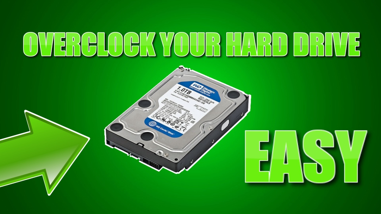 How To Overclock Your Hard Drive | Increase RPM for Free - YouTube
