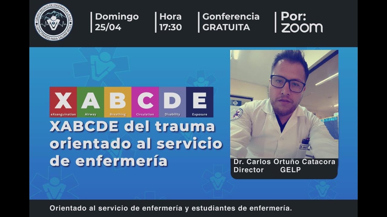 XABCDE del Trauma para el servicio de Enfermería - YouTube