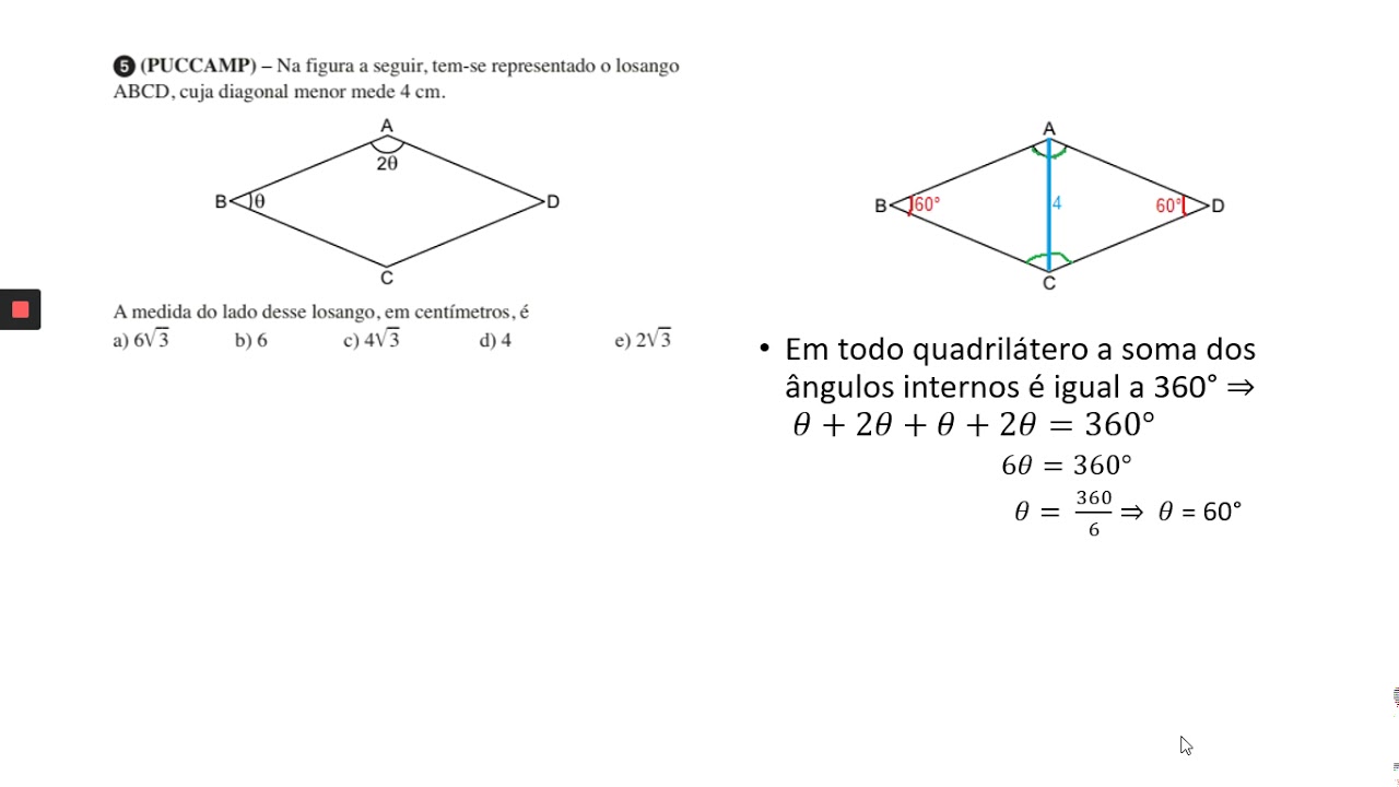O Losango A Seguir Foi Construido - LIBRAIN