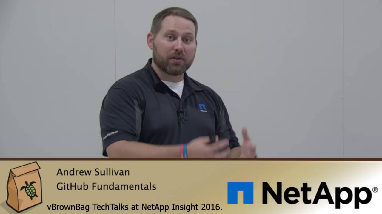 2016 NetApp Insight - Andrew Sullivan - GitHub Fundamentals - YouTube