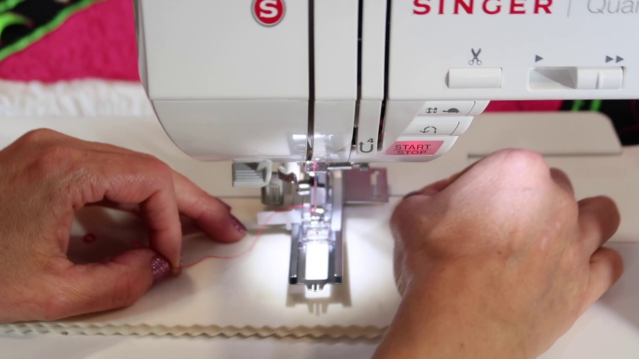 Singer Quantum Stylist 9960 22 Buttonholes - YouTube