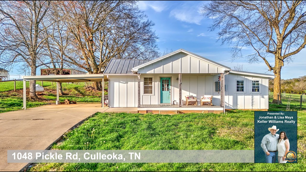 1048 Pickle Rd, Culleoka, TN - YouTube