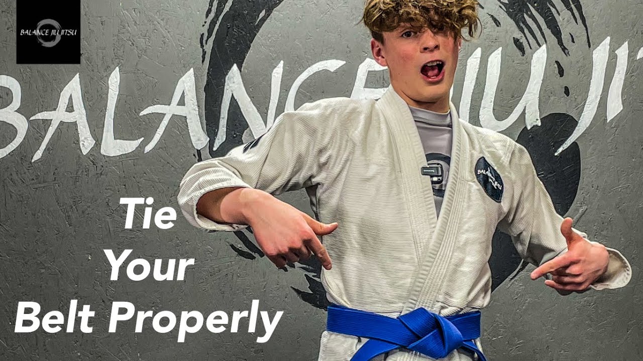 Things Every Beginner Should Know - How to Tie Your Jiu Jitsu Belt ...