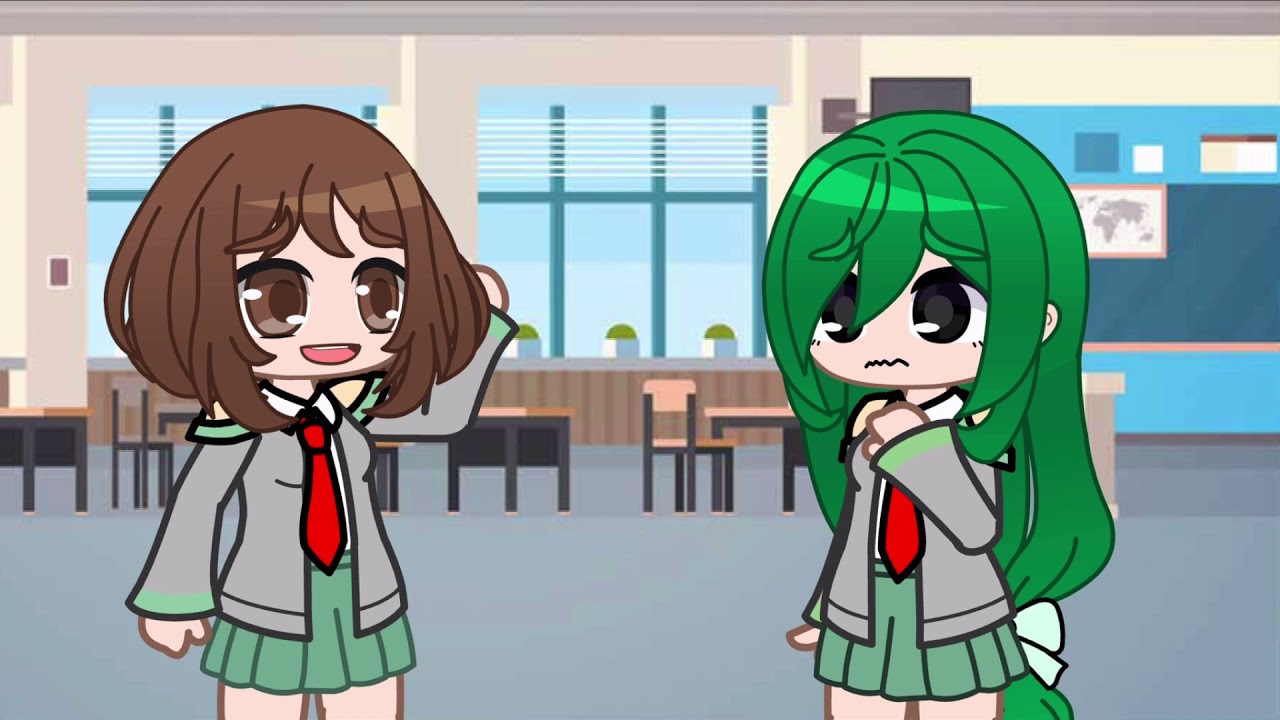 “Eyes Blue or Brown” meme// Mha // Izuocha, Tsuchako // Gacha Club ...