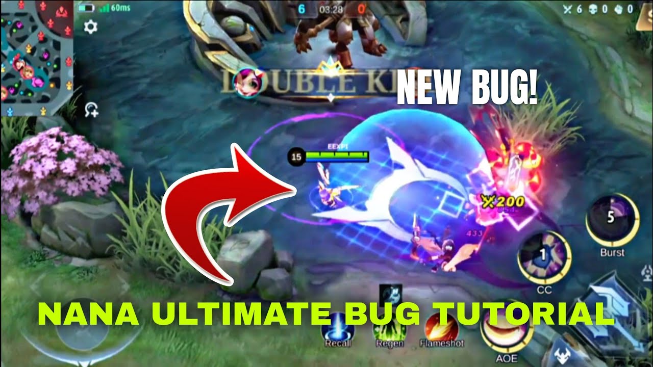 NANA ULTIMATE BUG TUTORIAL! MLBB - YouTube