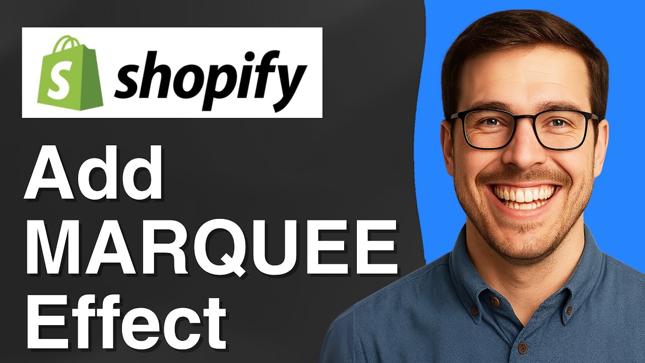 How to add MARQUEE effect in Shopify [2025 Easy Guide] - YouTube