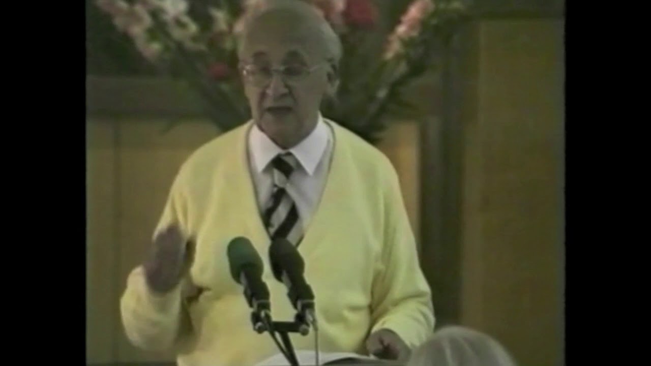 David Gooding - Revelation and the Tabernacle - Part 5 - YouTube