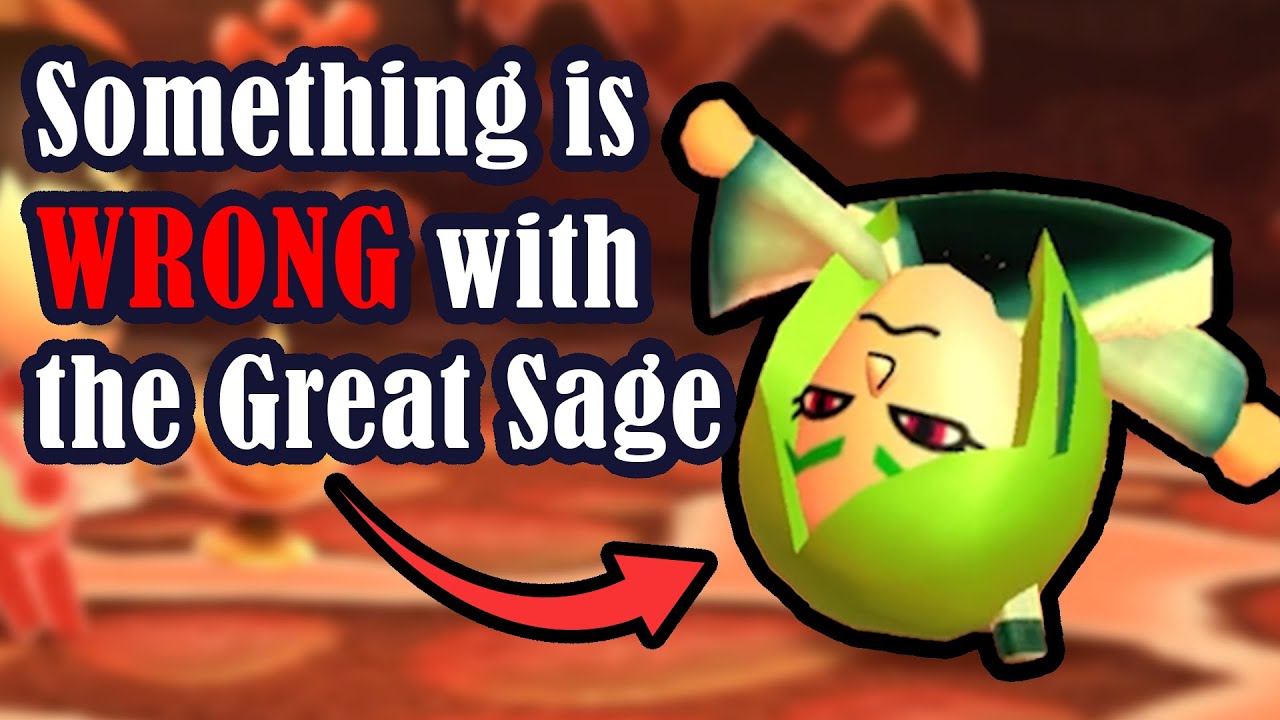 WHAT'S HAPPENING TO THE GREAT SAGE?! C̷̈́ ...