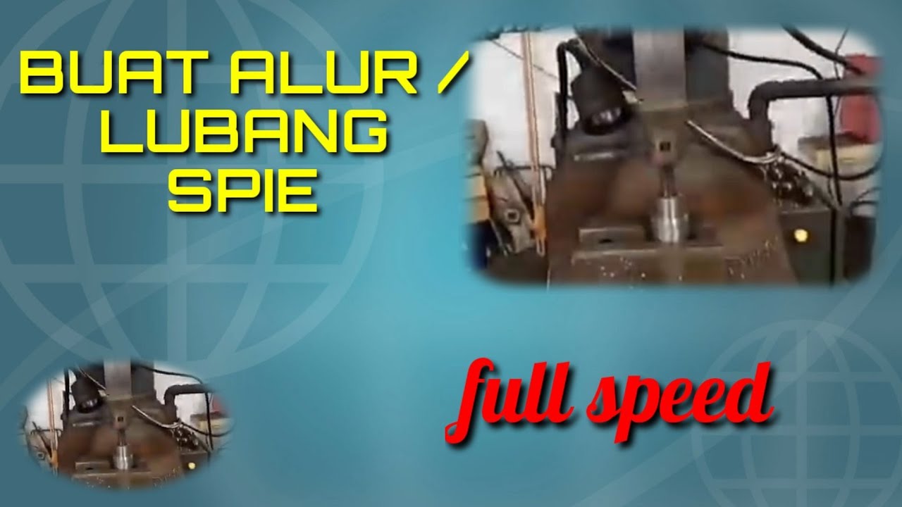 cara Buat alur/lubang spie - YouTube