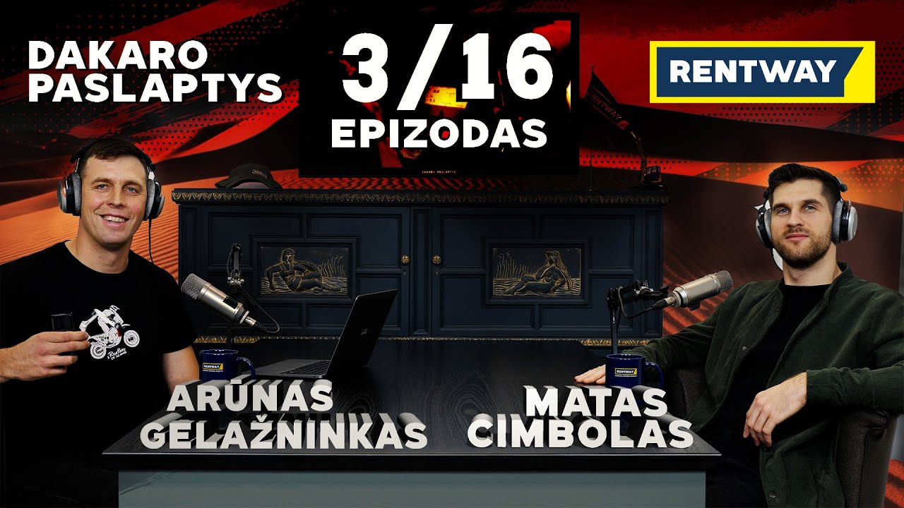 DAKARO PASLAPTYS by Rentway: Matas Cimbolas. | Ar aš galėčiau būti ...