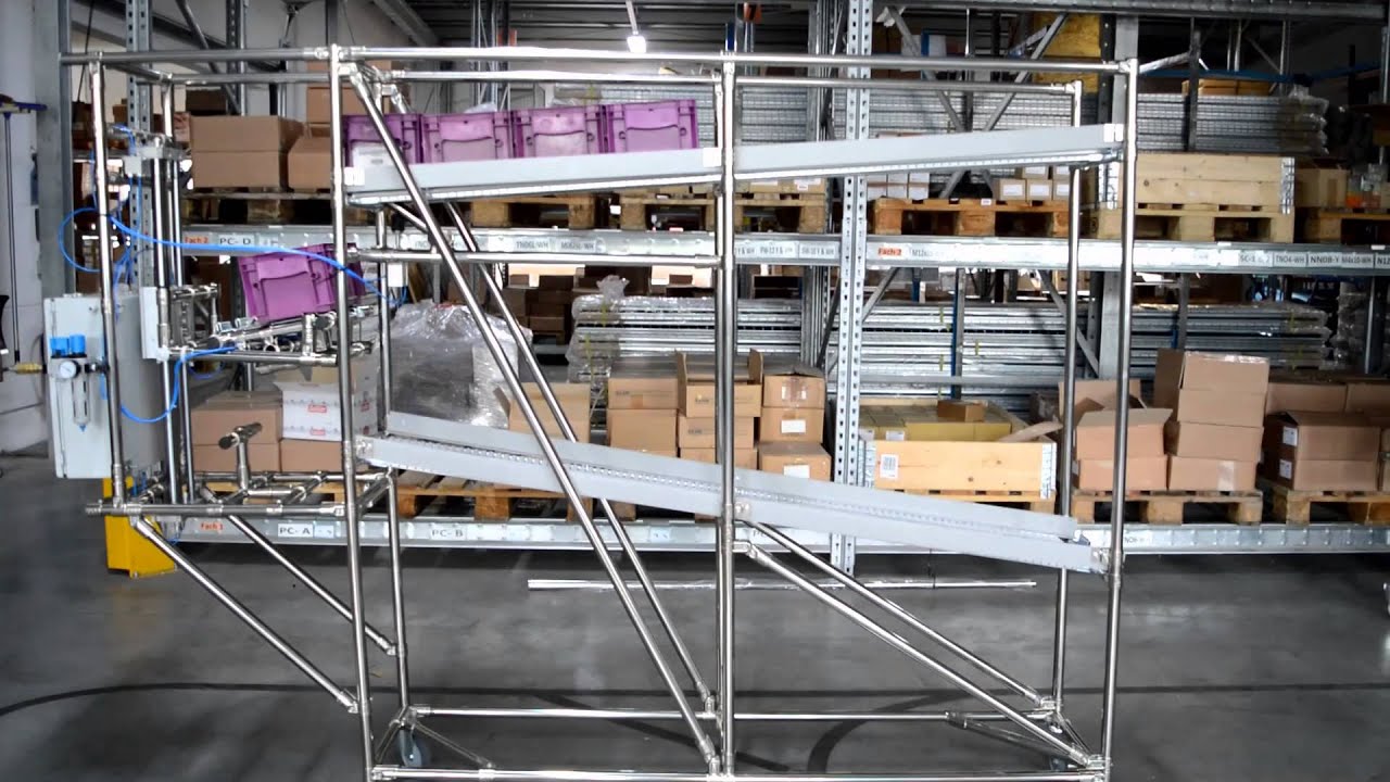 PEK3 Pneumatic Karakuri Application - YouTube