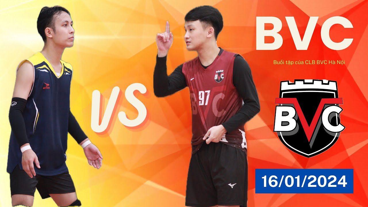Volleyball | Full buổi tập của CLB BVC Hà Nội | 16/01/2024 #bvc # ...