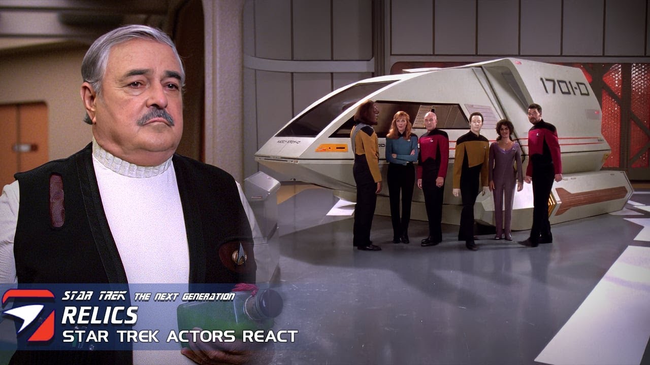 Scotty! | Star Trek TNG Reaction, episode 604, "Relics" | T7R #360 ...
