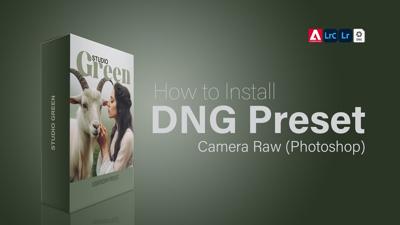 How to Install DNG Presets in Camera Raw (Photoshop)? XMP Preset ...