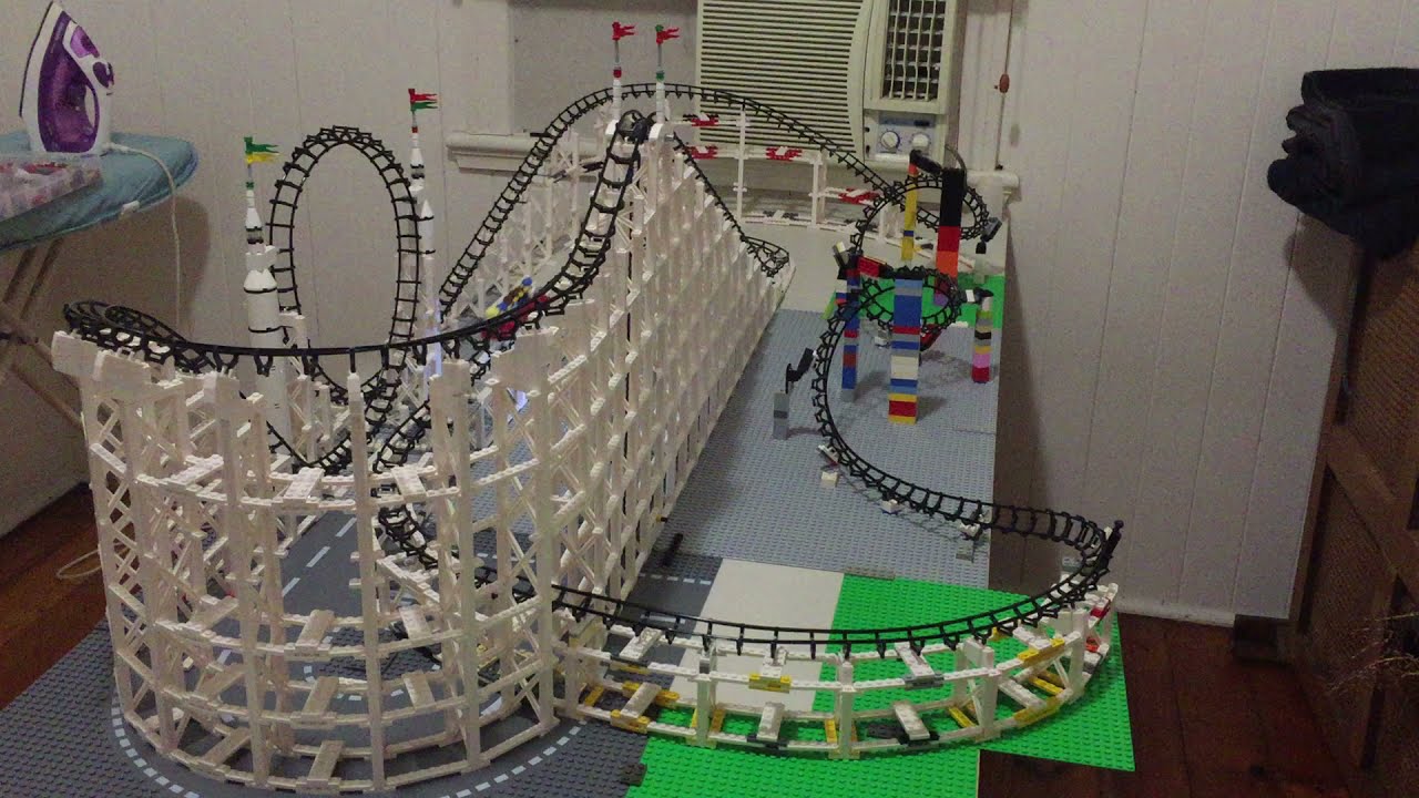 Arrow Dynamics Corkscrew V1 Full Circuit Test - YouTube