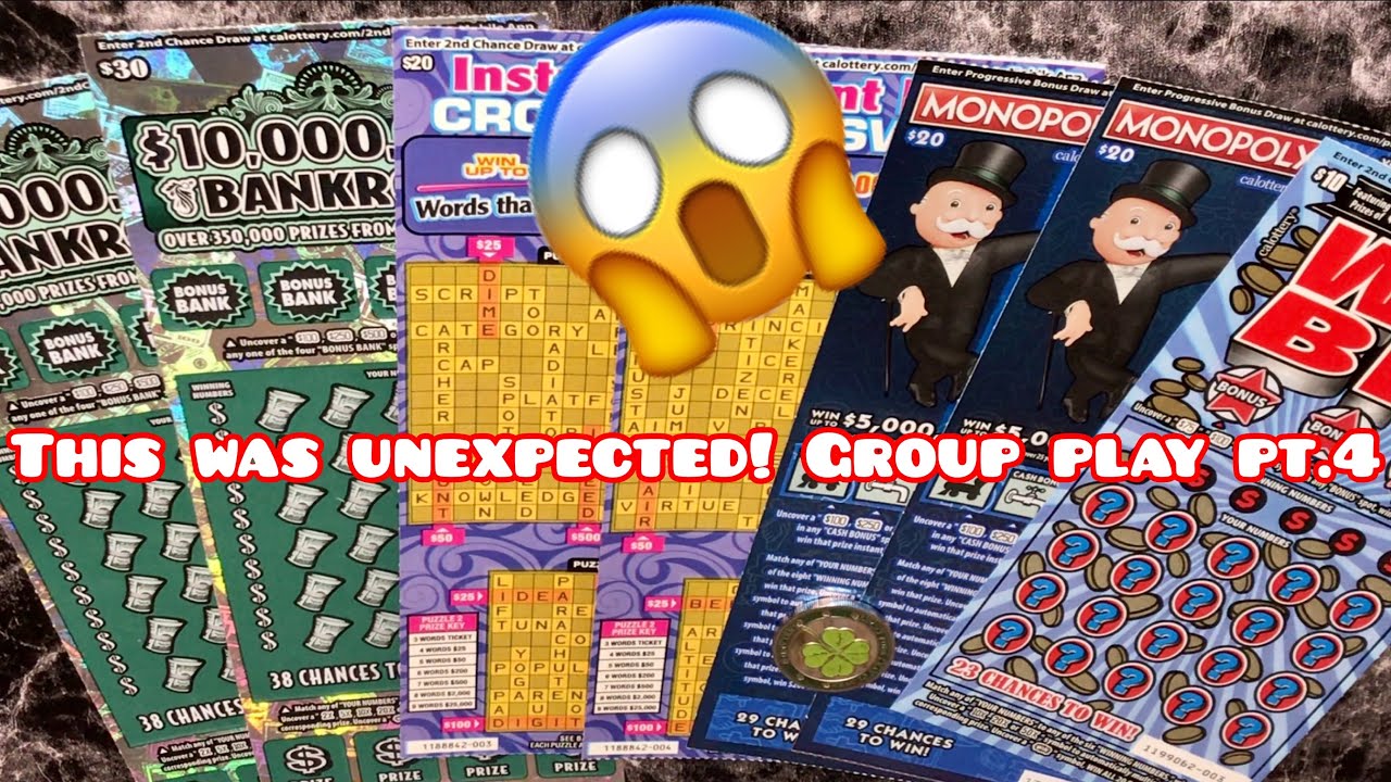 THIS WAS UNEXPECTED! GROUP PLAY PT.4| BANKROLL, INSTANT PRIZE CROSSWORD ...