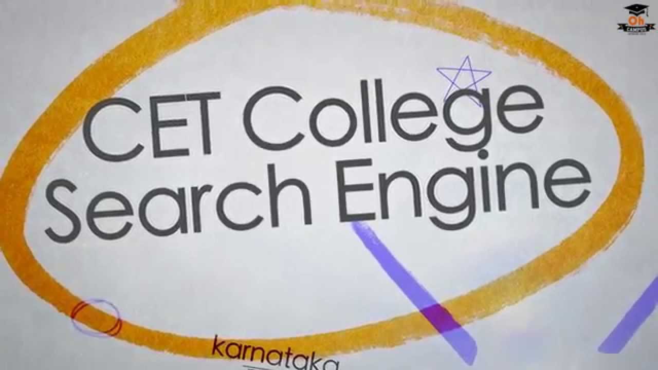 CET College Search Engine - YouTube
