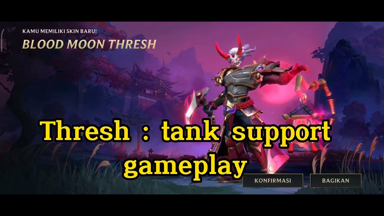 wildrift thresh - tank/support gameplay - YouTube