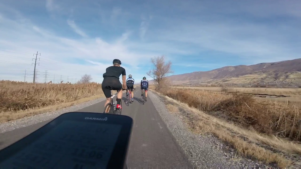 SaltCycle bike ride Salt Lake City to Farmington - YouTube
