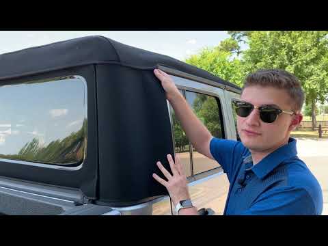 How to Remove the Jeep Gladiator Soft Top | Steve Landers CDJR