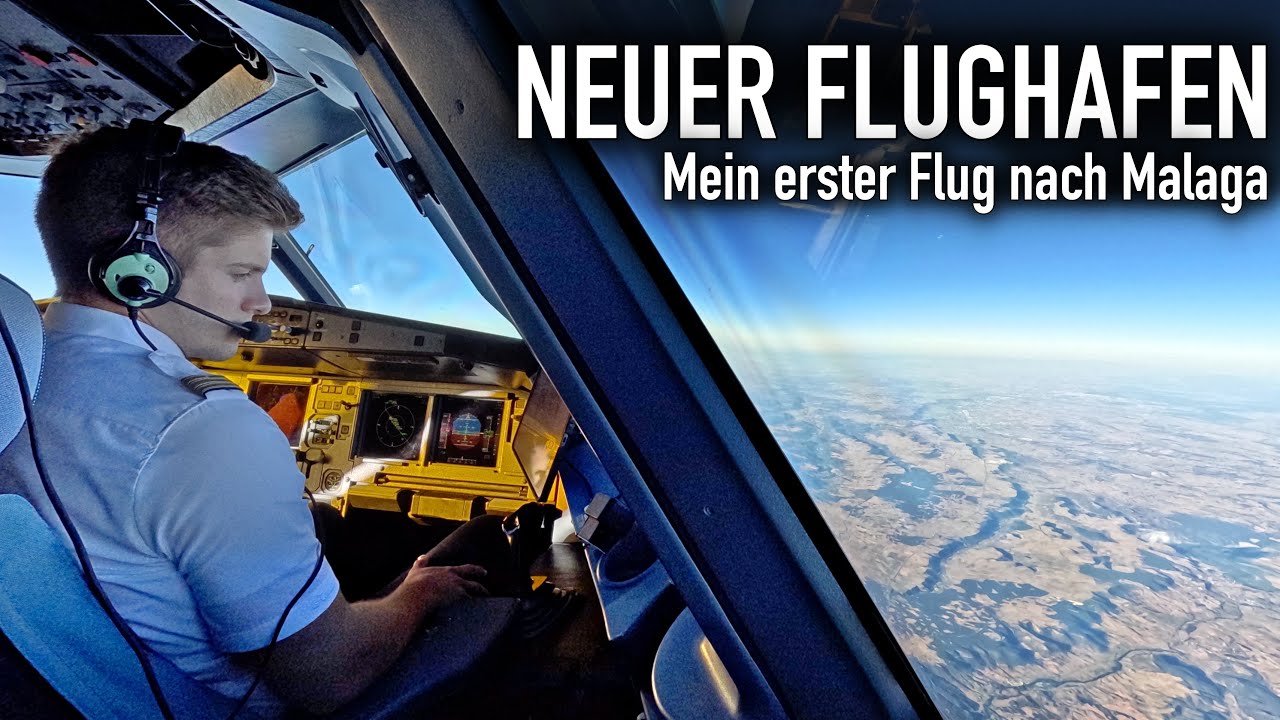 Neuer Flughafen - mein erster Flug nach Malaga! Ich nehme euch mit ...