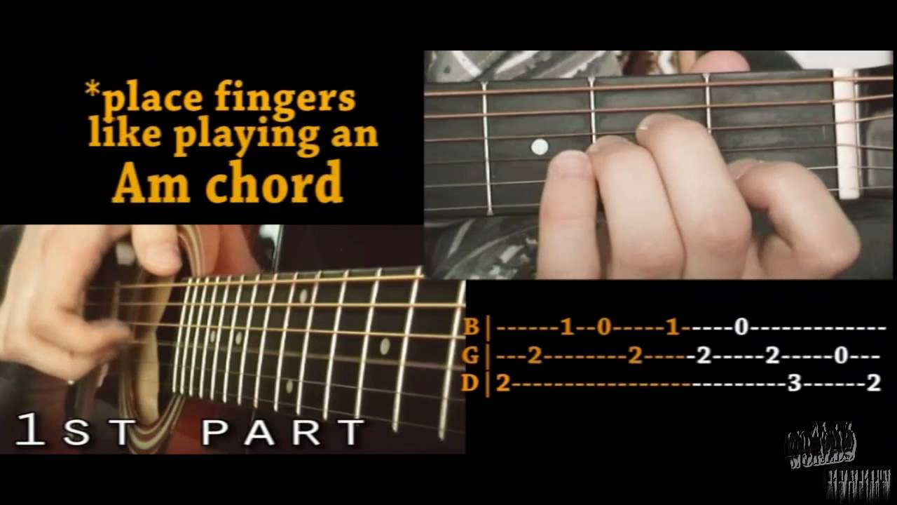 Guitar - Godfather theme (tutorial) - YouTube