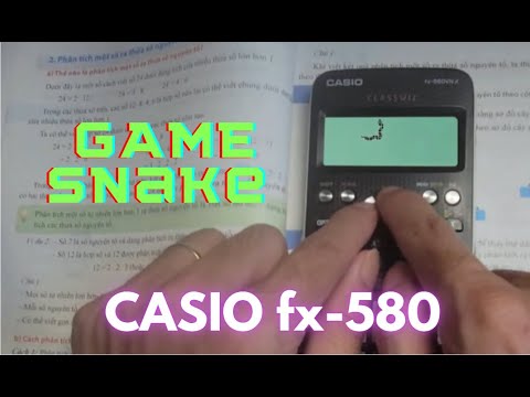 Cách chơi game Snake trên casio fx-580 CÓ THẬT KHÔNG? - YouTube
