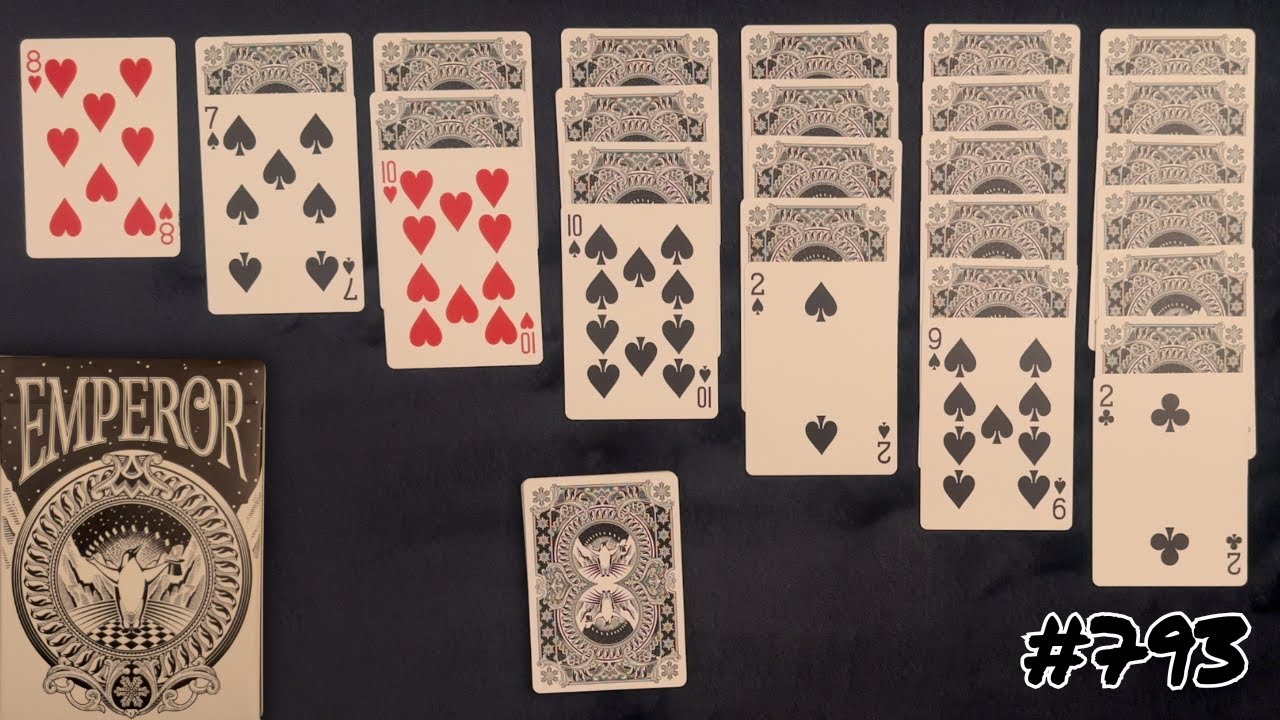 The Emperor Deck ~ ASMR Solitaire #793 - YouTube