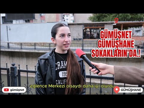 Gümüşhane'de Ne Eksik.? Sokak Röporajında Şaşırtan Cevaplar.!