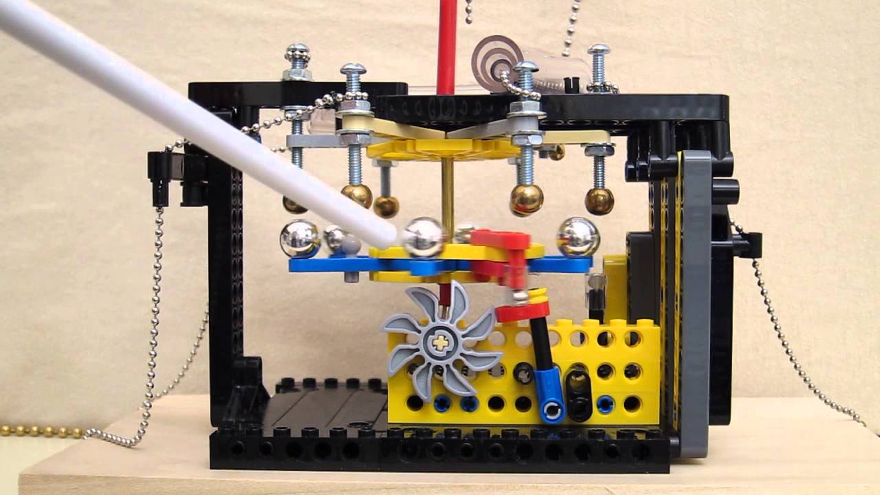 Lego Clock Escapement — Electrostatic Motor with Magnetic Rebound - YouTube