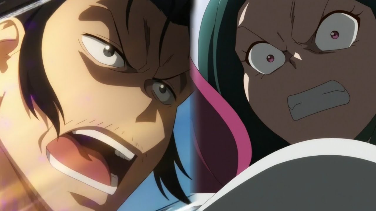 Max vs Maou badminton fight | Lv 1 Maou to One room Yuusha - YouTube