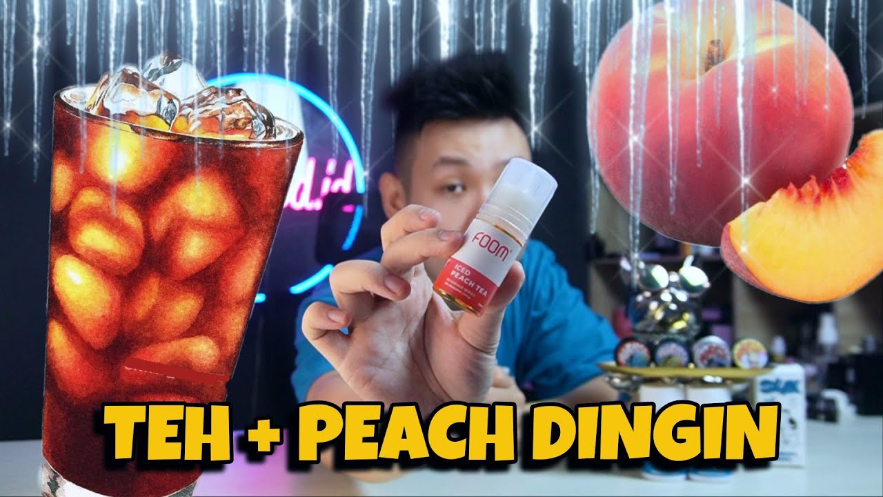 FOOM ICED PEACH TEA || APAKAH TEH NYA MASIH WANGI ?? - YouTube