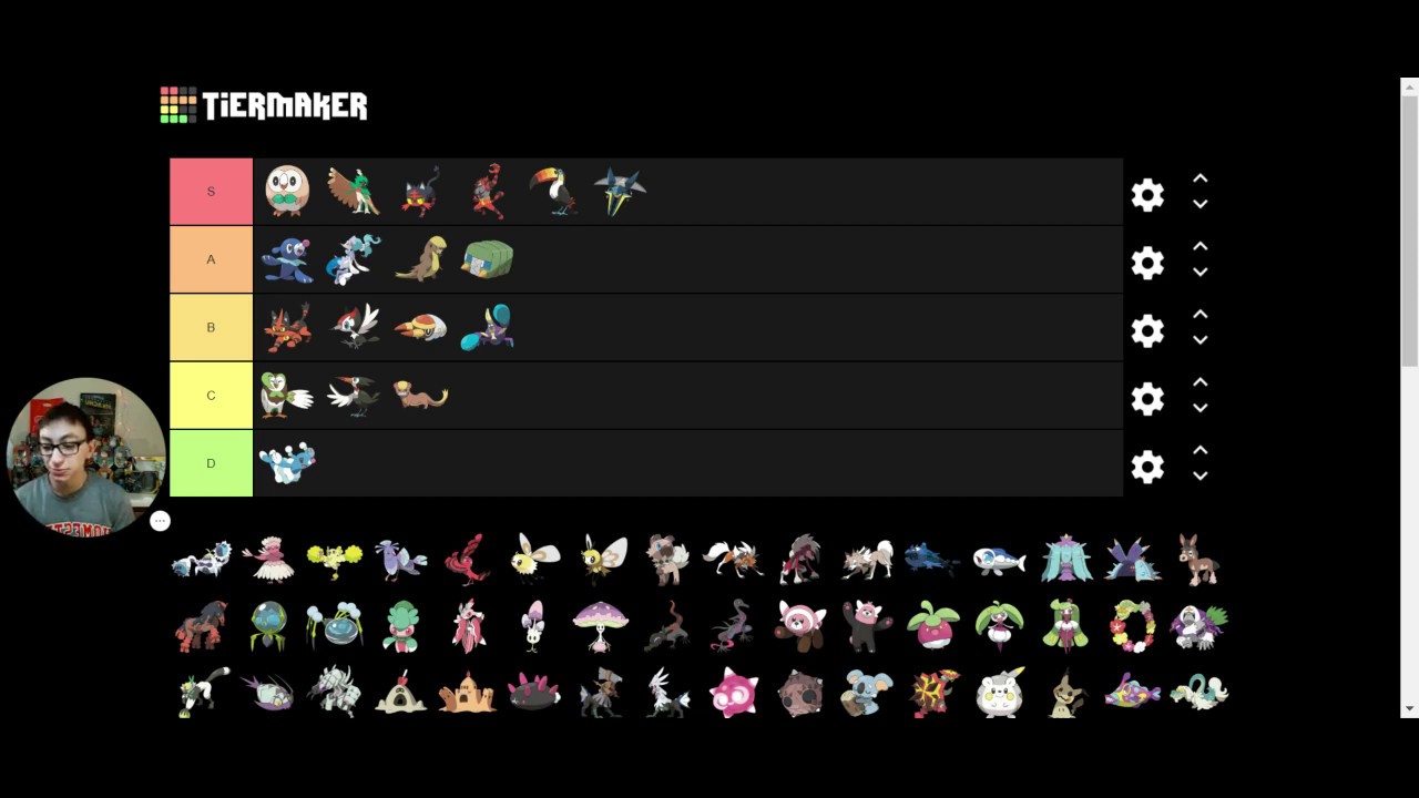 Ranking ALL Generation 7 Pokemon! - YouTube