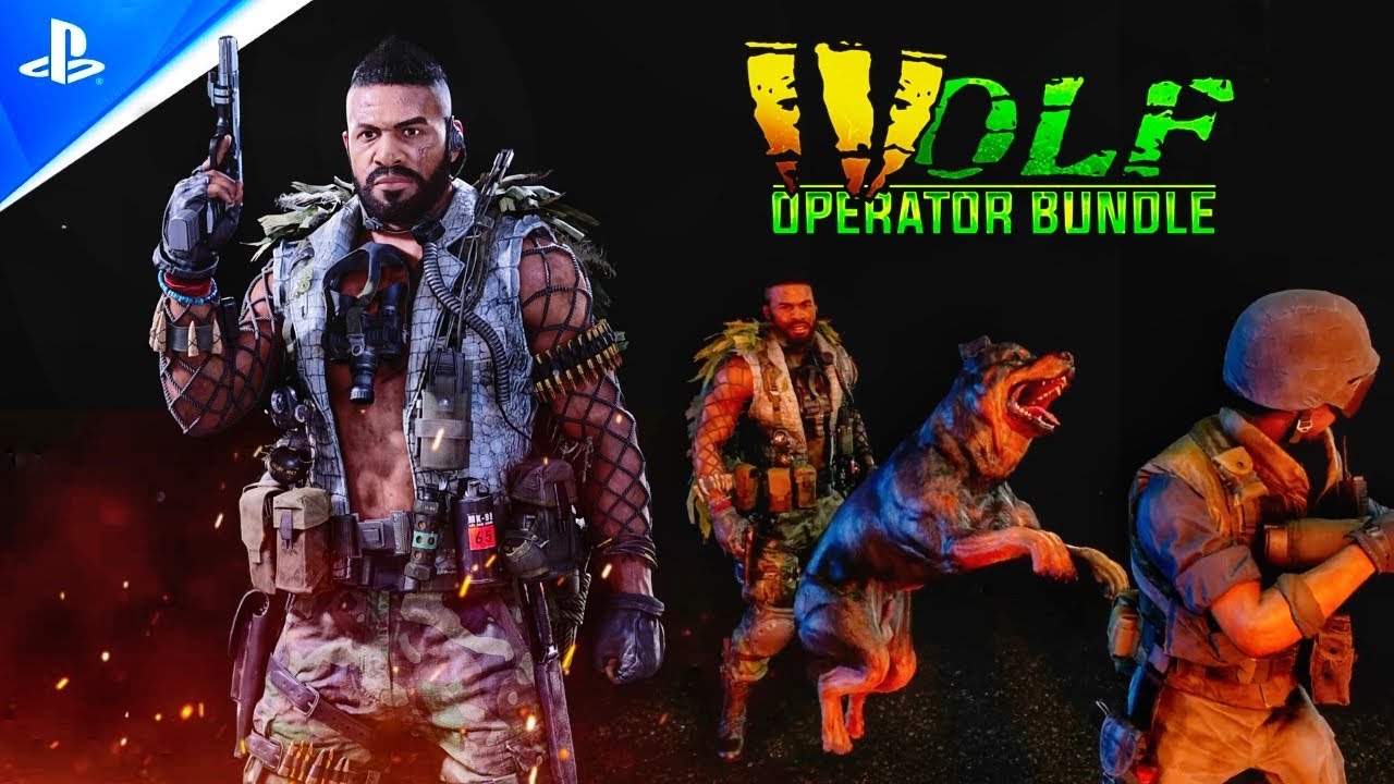 WOLF OPERATOR BUNDLE - ALPHA WOLF SKIN - DOG OF WAR FINISHING MOVE ...