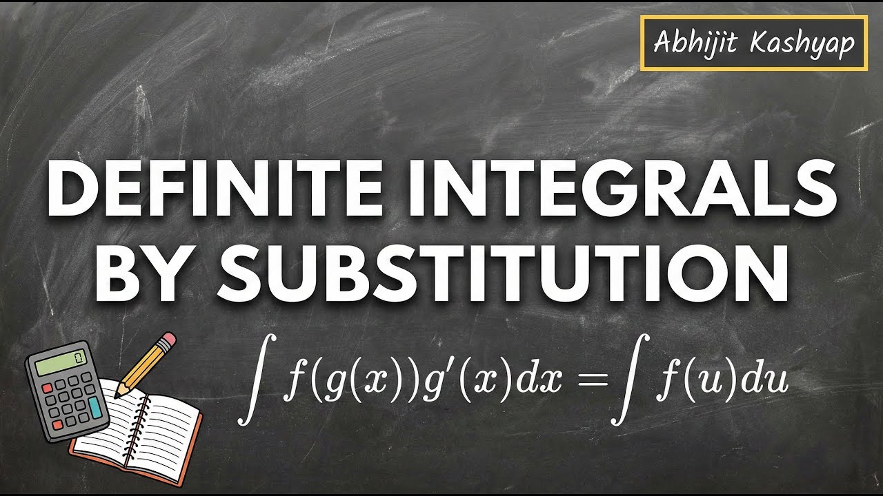 Definite Integrals by Substitution || Class 12 || Solved Problems - YouTube