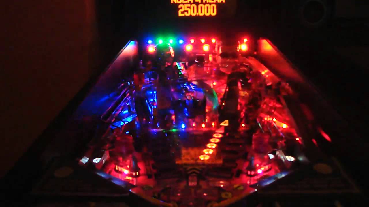 Terminator 3 Pinball LED Mod - Finale - YouTube