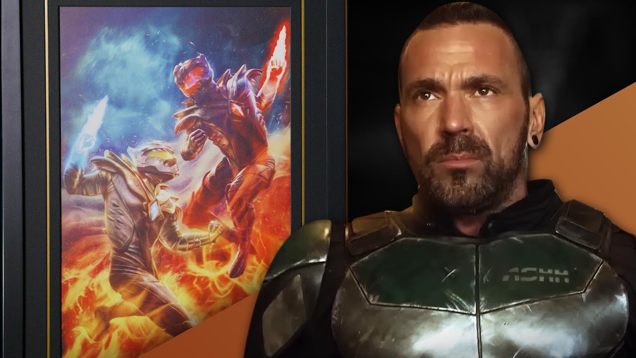 White Dragon vs Dragon Prime Art Print feat. Aaron Schoenke - YouTube