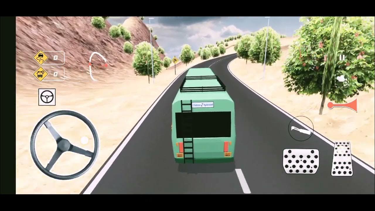 RTC bus driver game video - YouTube