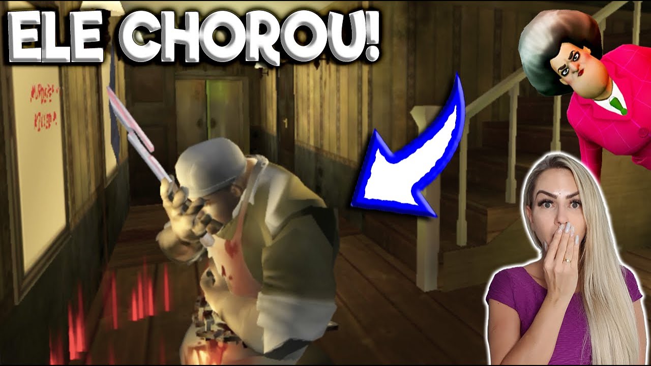 TROLLEI O AÇOUGUEIRO MALVADO SCARY BUTCHER e ELE CHOROU - YouTube