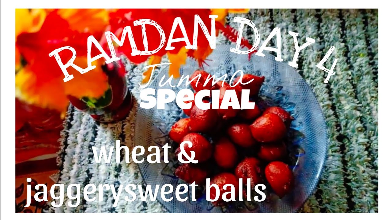 Sweet balls 💗 || Ramdan Day 4 🌙 || 5 ingredients recipe || Jumma ...