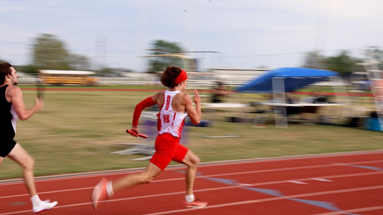 Jhud Finishing the 200M Relay - YouTube
