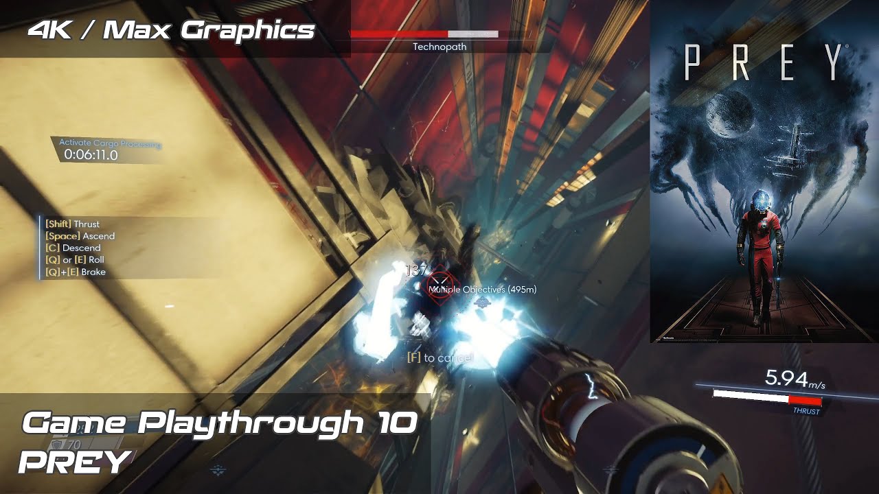 PREY | Survive from Alien Creatures in Space Station | Max Graphic ...