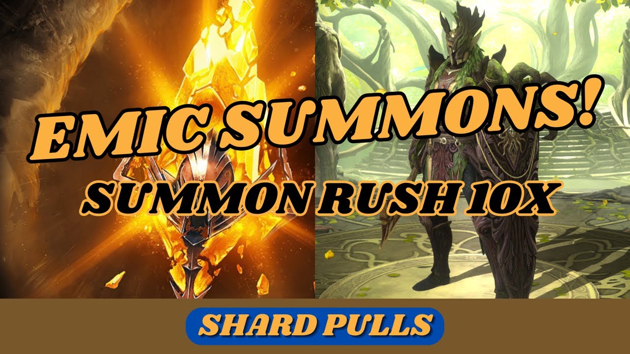 Emic Trunkheart Summon Rush! | Shard Pulls | RAID: Shadow Legends - YouTube
