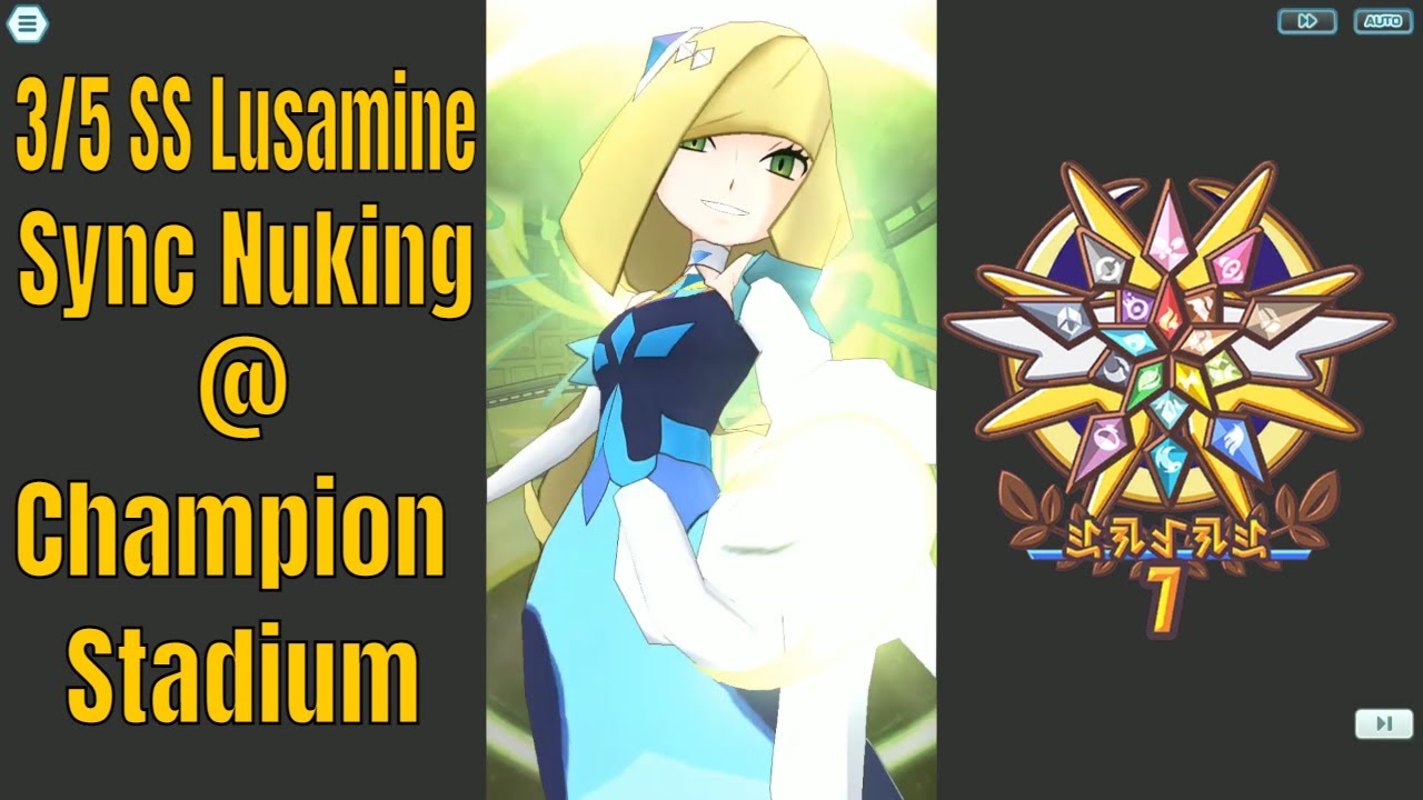 Champion Stadium Highlight | Brutal Sygna Suit Lusamine Sync Nuke ...
