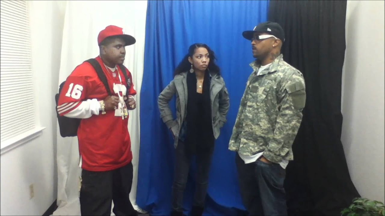Ricky Romance checks Chris Brown 107&MAC - YouTube